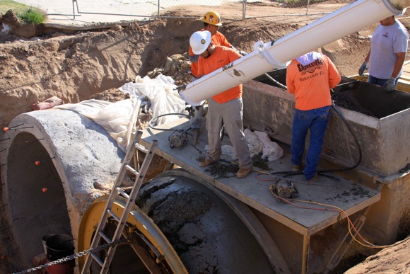 120” Double Barrel CIP & RCP Storm Drain (Hesperia, Ca)